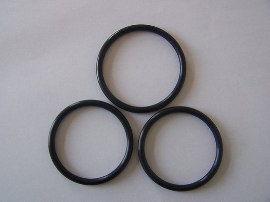 AS568 O Rings Resistance To Solvents Rubber Black Viton O-Ring Approved JISB 2401 / GB / T3452.1 Standard