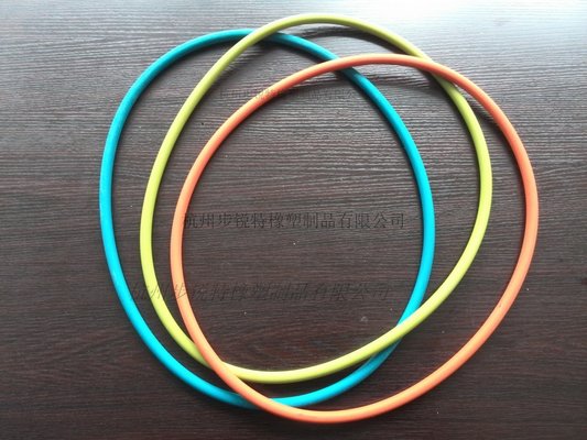 Heat Resistant IIR VITON FKM Colored Rubber O Rings High Tensity