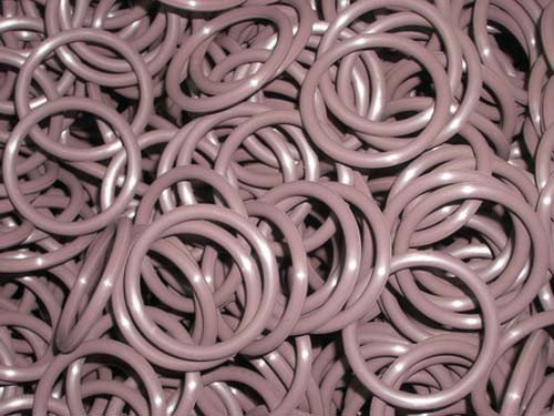 Airtight FPM / FKM Fluorine Rubber O Rings for Petroleum Industry , Aging Resistant