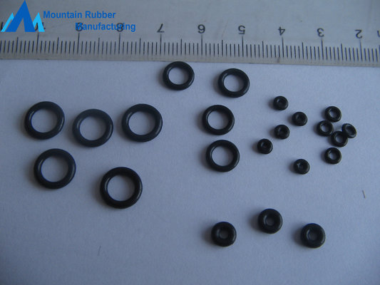 REACH / RoHS Precise Dimension Rubber O Rings, Thickness 0.3 mm, EPDM / silicone / VITON Rubber O Rings