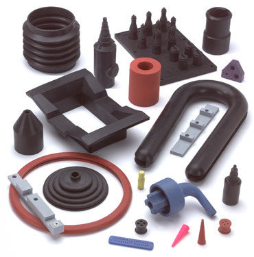 Waterproof Molded Rubber Parts / Rubber Components for Industrial Equipment and Household