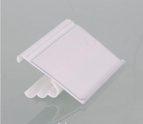 personalized Clear Plastic Shapes , Shop Shelf  Rigid PVC Price Data Strip