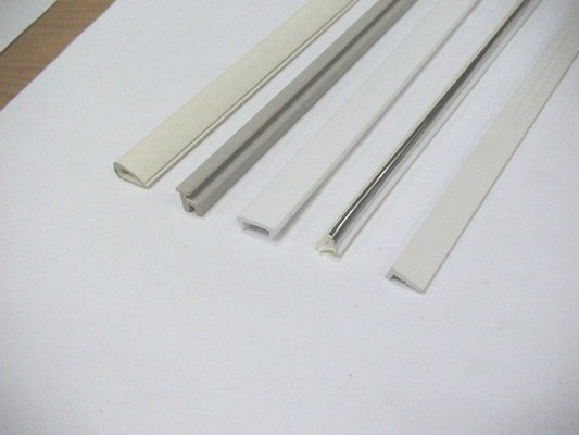 customized Co-Extrusion plastic ABS / PVC Extrusion Profiles For Decoration