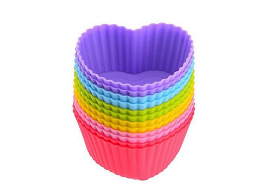 Heat resistant colorful  Silicone Cake Molds  / silicone bakeware molds Family use