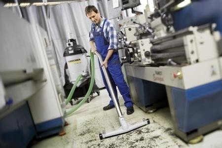 Industrial Wet And Dry Vacuum Cleaner For Workshop / Car Wash Shop 80l