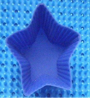 FDA LFGB Approved Eco-friendly Star Shape Silicone Cake Mold, Baking Trays