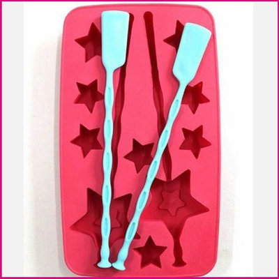 FDA LFGB Approved Eco-friendly Star Shape Silicone Cake Mold, Baking Trays