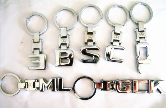 Mini Cute Metal ZZ Rubber Key Rings For Advertising Logo Printed Pantone Color