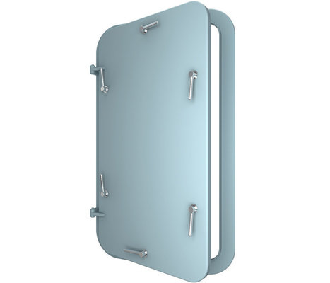 Aluminum Steel Single-handle Rubber Gasket Marine Fire Doors Hatch Door