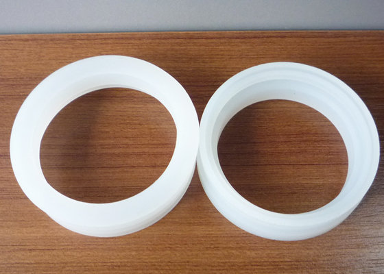 Industrial silicone products white silione rubber gasket & seals ROHS, FDA certification