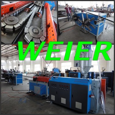 Single Screw Plastic Extrusion Equipment For Plastic Pipe SJ-45 / SJ- 65