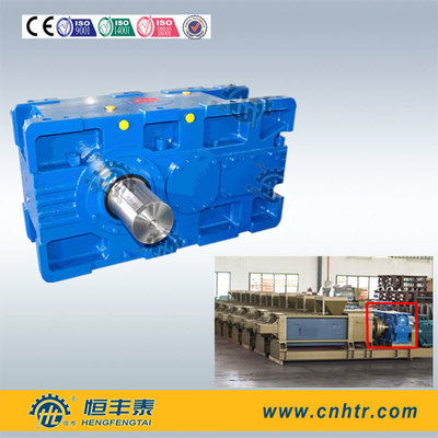 Extruder Oil 75Kw Bevel Reduction Gear Boxes Weight 600Kg Treatment 2 Tons Plastic