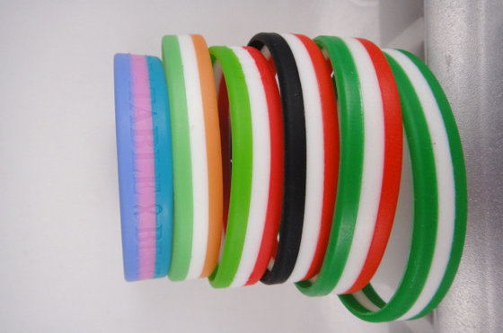 100% Eco-friendly silicone band, silicone bracelet, silicone wristband with custom logo