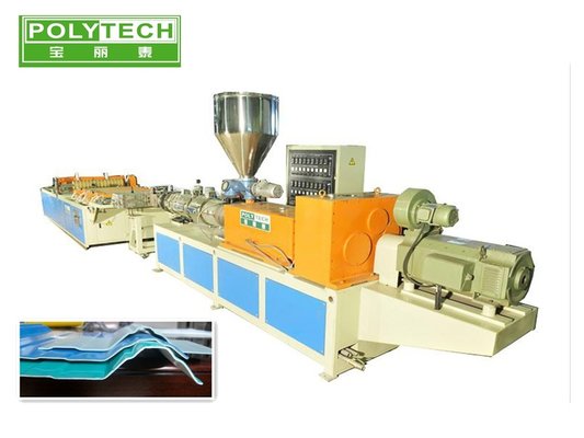 High Efficiency Twin Screw Extruder Plastic Extrusion Equipment Saw-Type Cutting Mode