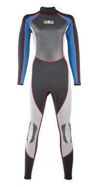 SCR 4mm Neoprene Wetsuit Jacket Rubber Diving Suit For Women