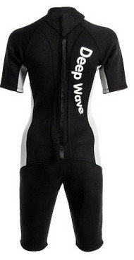 Waterproof Mens Shorty Wetsuit Neoprene Swimsuit Gasoline Resistance