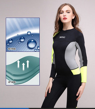 3mm Neoprene Surf Suit Surfing Full Body Wetsuit UV Protection