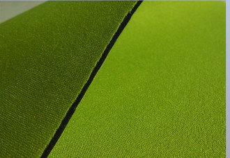 Colorful 4MM Neoprene Rubber Pad Fabric , Chloroprene Rubber Neoprene