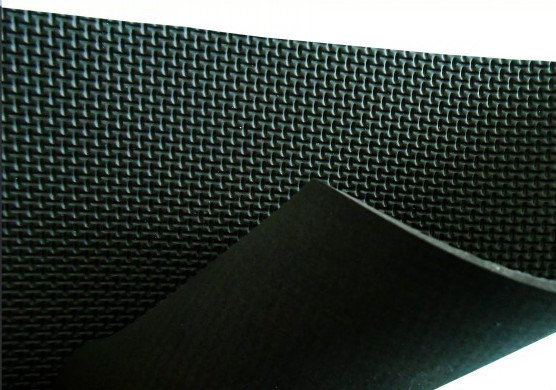 Black Mesh Skin Neoprene Wear Resistant Rubber , Shark Skin Suit