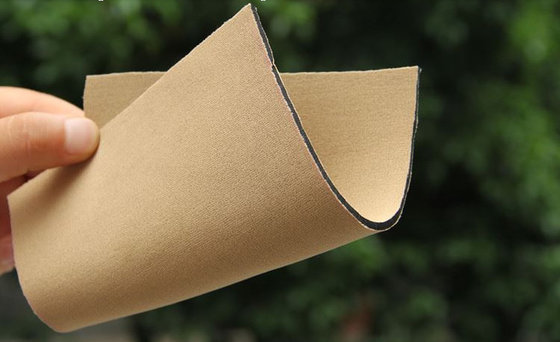 Eco Friendly SBR Neoprene Rubber Sheets Laminated with Polyester Jersey
