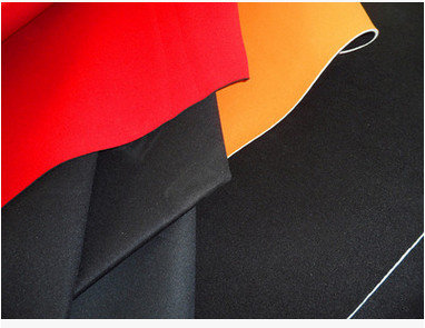 Heat Retaining Smooth Skin CR Rubber Sheet For Surfing Suits