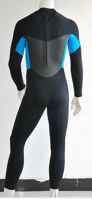 Mens Full Body Neoprene Suit Surf With Mesh Skin trim chest and back