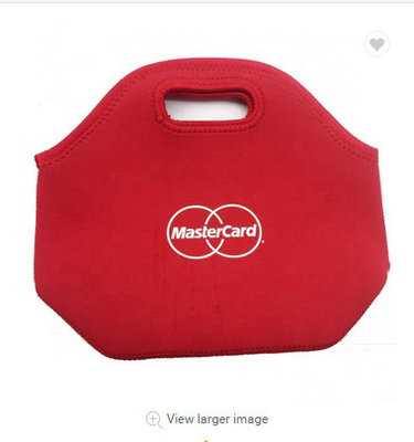 Portable waterproof and shockproof printed annual meal bag with diving material