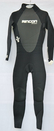 Black / Grey  Full Body Neoprene Diving  Suit 4MM Thickness with Knee Pad