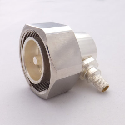 7/16 connecteur à angle droit de 90 degrés DIN pour le câble coaxial de liaison RG178 174 SF141 RG316