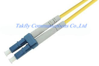 Corde de correction optique de fibre du SM 1M de LC/UPC-LC/UPC DX