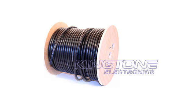 20 câble coaxial de liaison 95% CCA de télévision en circuit fermé d'A.W.G. CCS RG59 tressant la veste de PVC pour la caméra de sécurité