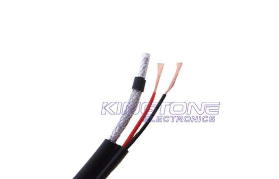 50% CCA Braiding Economy RG59 CCTV Coaxial Cable + 2 × 0.75 mm2 Siamese Cable