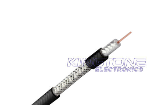 CATV Sysytems のための CM ポリ塩化ビニールが付いている RG59 CATV の同軸ケーブル 20 AWG CCS を編む 95% の AL