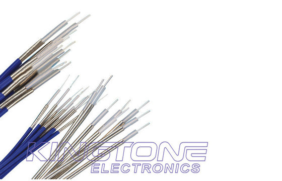 Câble coaxial de liaison de signal semi flexible de SXE 670-047 avec la veste diélectrique de PTFE FEP