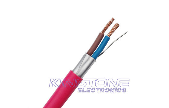 Câble résistant au feu standard du SR 114H de PH30 PH60 avec le caoutchouc de silicone, veste de FR-LSZH