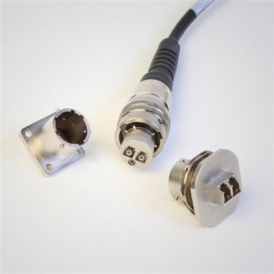 N 型高周波同軸コネクタ PTLC 光ファイバー パッチ ケーブルに基づく、抵抗ケーブルを火災します。