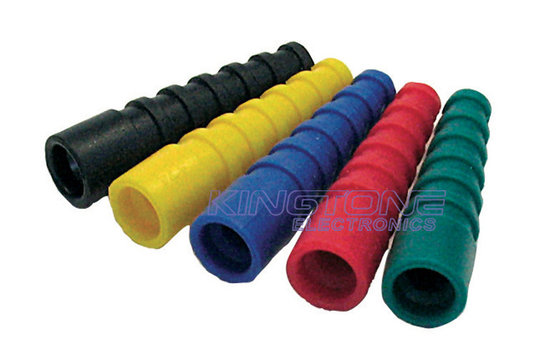 Protecteurs de courbure, capots et plastique RG58, RG59, RG62 Package/10 de chapeaux