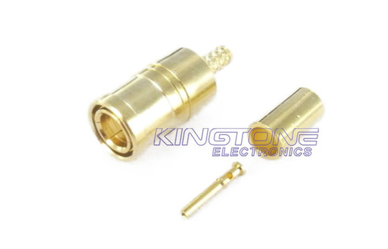SMB sertissant par replis des connecteurs pour le câble coaxial de liaison de RG316 RG174 dans des instruments d'essai