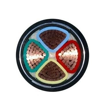 PE ignifuge blindé de câble de XLPE isolé pour d'intérieur, utilisation de tunnel