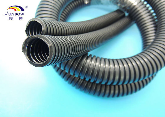 Tube électrique ondulé flexible de conduit de PA de PE ondulé ignifuge de tuyaux de la série complète pp