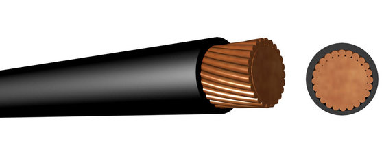 OEM isolé et engainé de plastique de fluor de noyau de Cupper de commande de câble