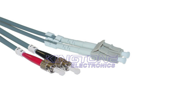 Pullover de fibre optique duplex à grande vitesse de fibre de PVC de câble de correction avec le LC/le connecteur St de PC/PC