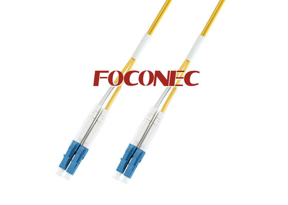 LC à la corde de correction optique de polissage duplex unimodale de pullover de fibre de LC, de fibre de PC ou d'UPC