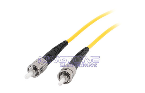 St unimodal de Zipcord à la corde de correction optique de fibre de St 5,3/125 um accessoires optiques de fibre