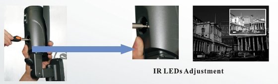 Appareils-photo de télévision en circuit fermé de la conception modulaire HD, systèmes BS-SPR670KP de caméra de sécurité de la télévision en circuit fermé IP66