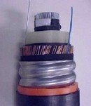 câble souterrain de fibre optique isolé par Xlpe du câble 230kv à haute tension AVEC LA RUSSIE