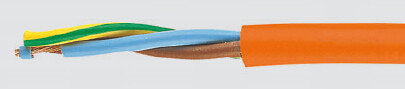 Gris, câble d'isolation orange de PVC de cable électrique de basse tension fait sur commande