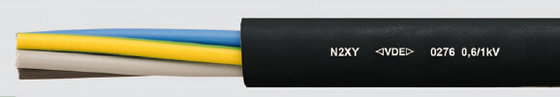 0.6KV/1KV cuivrent le cable électrique blindé de conducteur, le CE/approbations d'OIN/ccc