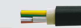 Conducteur blindé d'aluminium de câble engainé par PVC de basse tension de XLPE