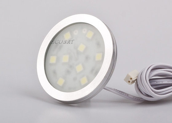 Le coffret de dessous rond a mené le bâti 1.8W SMD5050, lumières de surface de lumières de galet de basse tension
